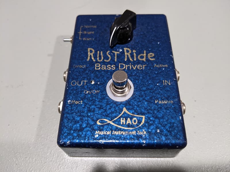 HAO Rust Ride Bass Driver Blue | Reverb
