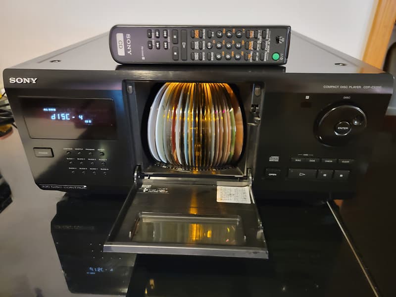 Sony CDP-CX200 CD Changer JUKEBOX w/Remote and Manual | Reverb