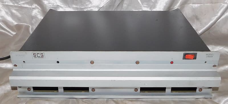SCS 2450A power amplifier | Reverb