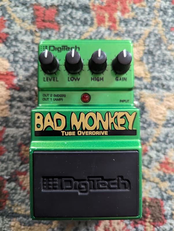 DigiTech Bad Monkey Tube Overdrive 2004 - 2016 - Green | Reverb