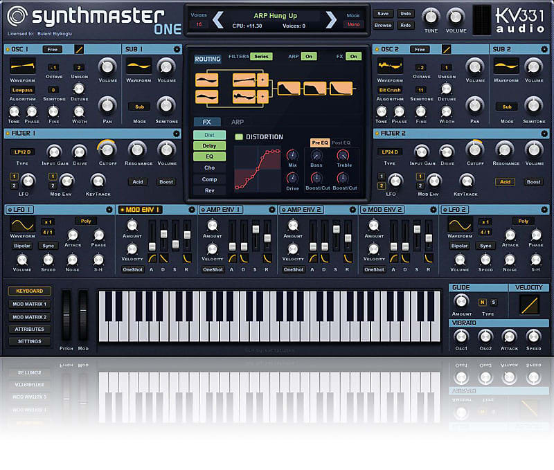 KV331 Audio SynthMaster One | Reverb