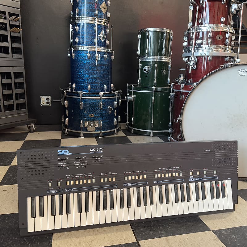 Siel MK-610 Keyboard/drum machine 1980s | Reverb