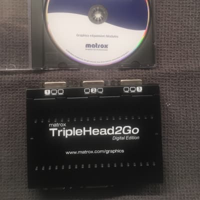 Matrox TripleHead2Go Digital Edition Black | Reverb