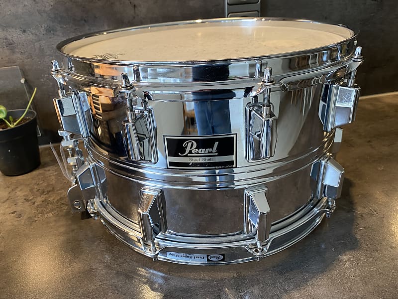 Pearl S-714ED snare 14x8” 1986 COS | Reverb