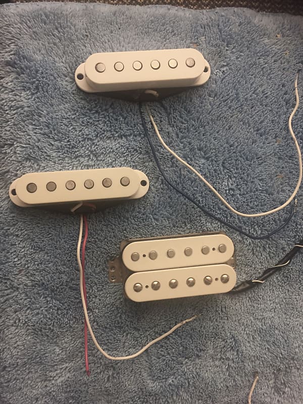 Fender American standard strat HSS pickups | Reverb