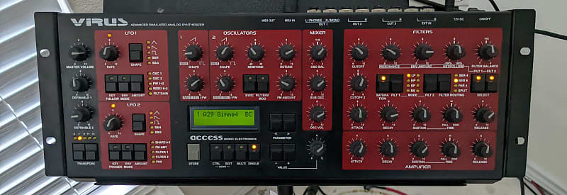 Access Virus A Desktop Synthesizer | Reverb