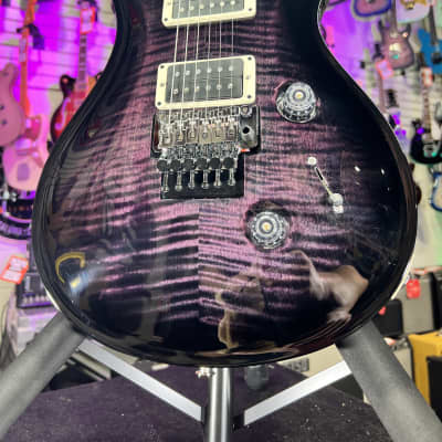 2015 PRS Custom 24 Electric Guitar, Custom Color Raspberry | Reverb