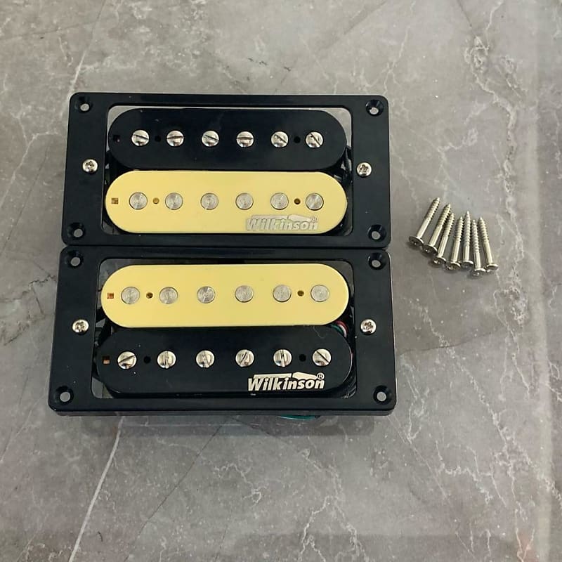 Zebra Humbucker Alnico Set! Neck and Bridge | Reverb