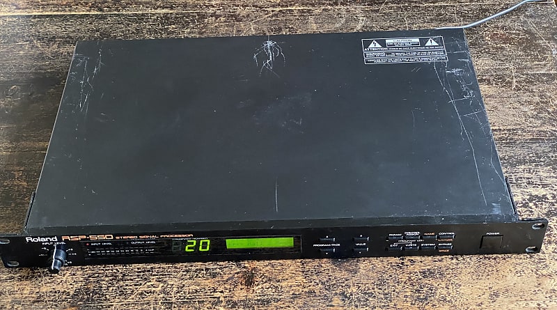 Roland RSP-550 Stereo Signal Processor EU | Reverb