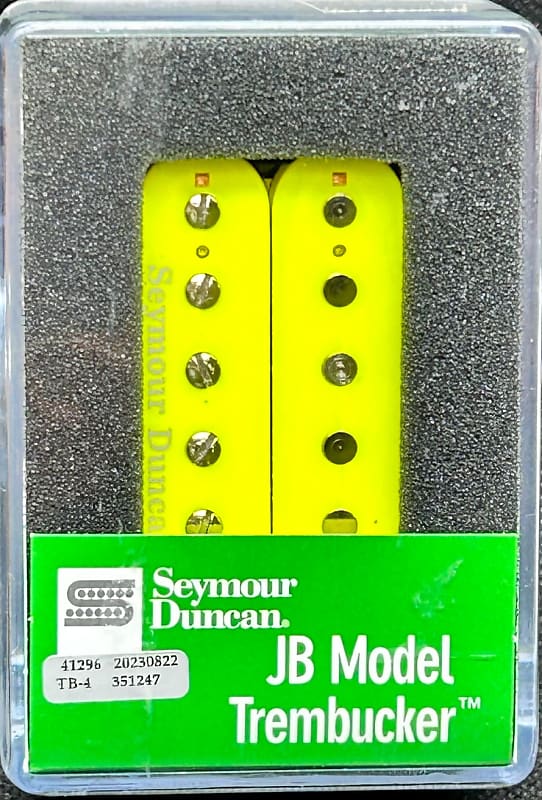 Seymour Duncan JB Model TB-4 Bridge Trembucker Pickup - Neon | Reverb