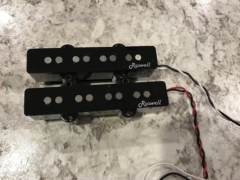 Roswell Alnico 5 single coil jazz pickups | Reverb