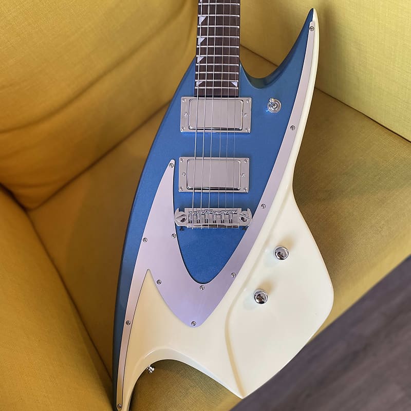 Eastwood Backlund 400 in Metallic Blue with Rosewood | Reverb