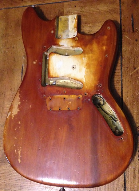 Fender musicmaster II music master guitar body made in the | Reverb
