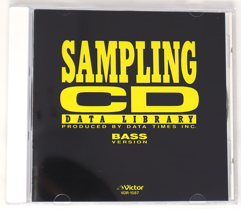 Victor Sampling CD Data Library Bass Version Sample | Reverb Australia