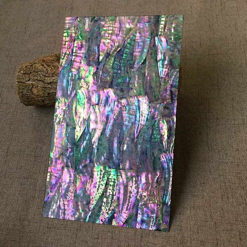 NEW 1X Natural Inlay DIY Material Colorful Abalone Shell | Reverb