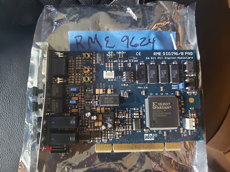 RME Digi 96/8Pad 24 Bit PCI Digital Audio Card | Reverb