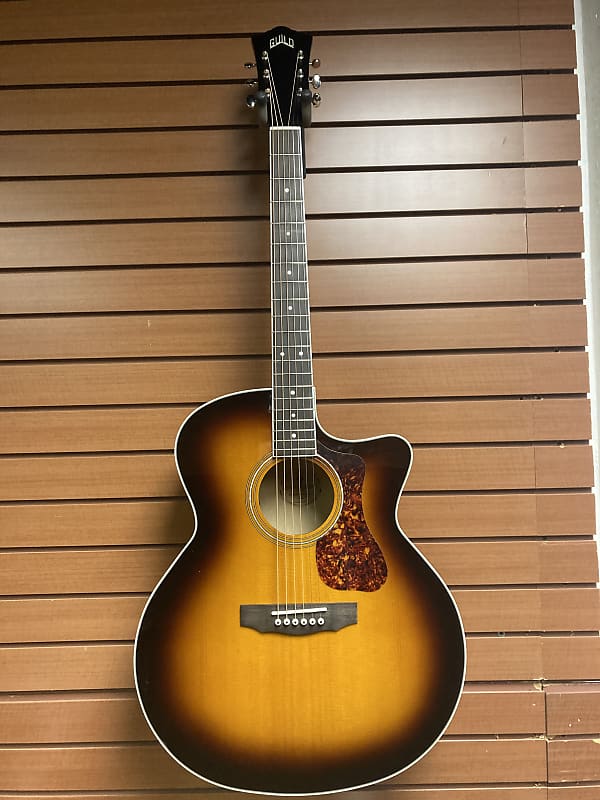 Guild F-250E in Antique Tobacco Burst #8624 | Reverb