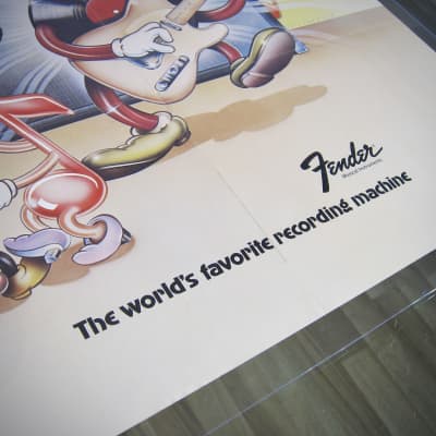 Fender Telecaster & Twin Reverb Authentic Vintage Poster "The | Reverb