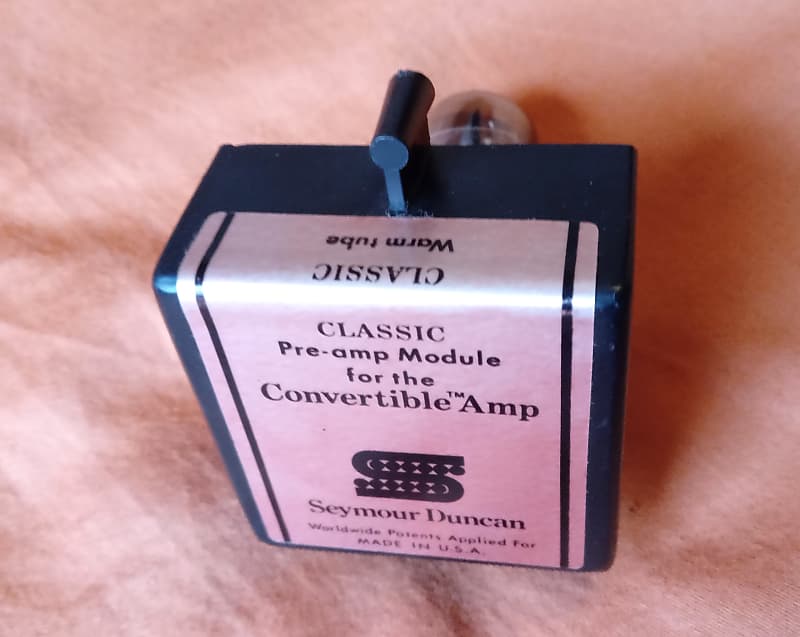 Seymour Duncan Convertible Amp, Classic Tube Plug In Preamp | Reverb