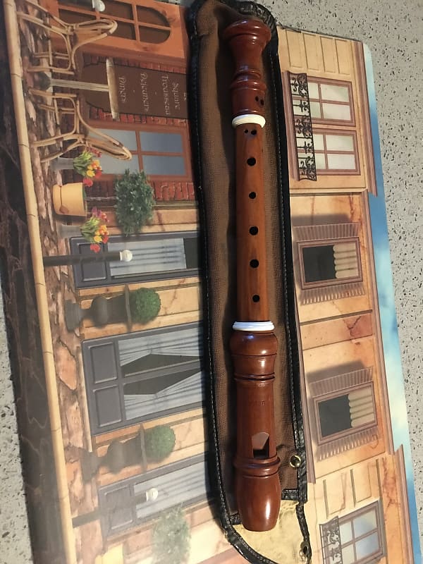 Moeck Rottenburgh recorder. Top of the line - Rosewood | Reverb