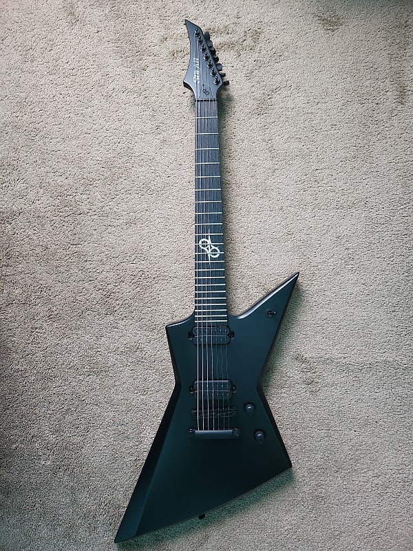 Solar Guitars E2.7C 2020 Carbon Black Matte | Reverb