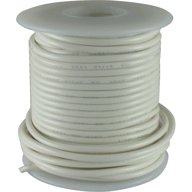 Wire - 22 AWG Solid Core, PVC, 600V, 50 Foot Roll, Color: | Reverb