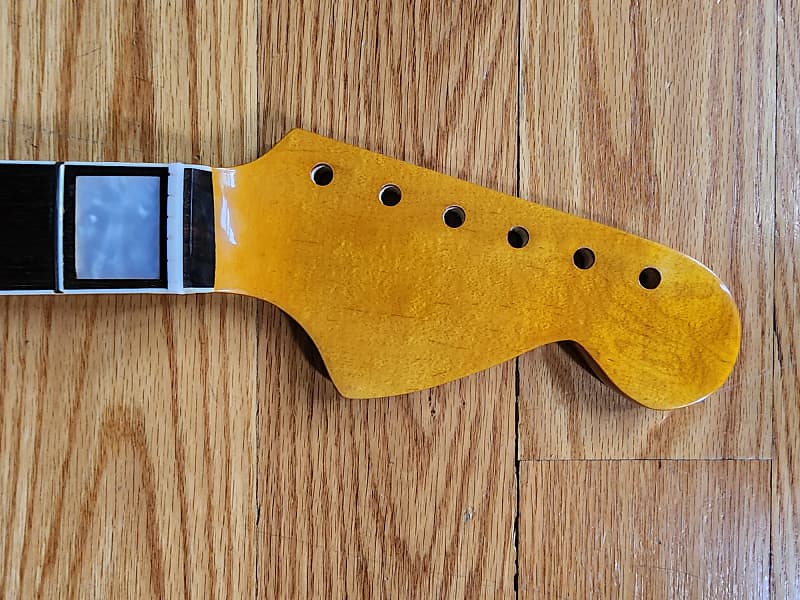 Custom CBS Style Jazzmaster / Stratocaster Neck - Tinted | Reverb