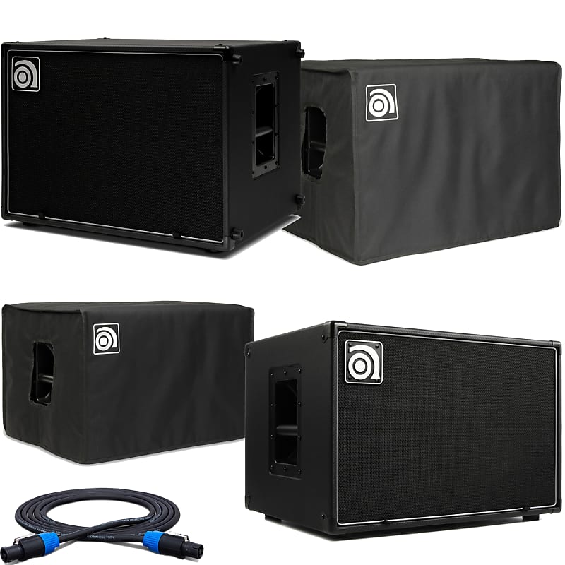 Ampeg Venture VB-210 2x10" Cab w/ Venture VB-112 1x12" Cab, | Reverb