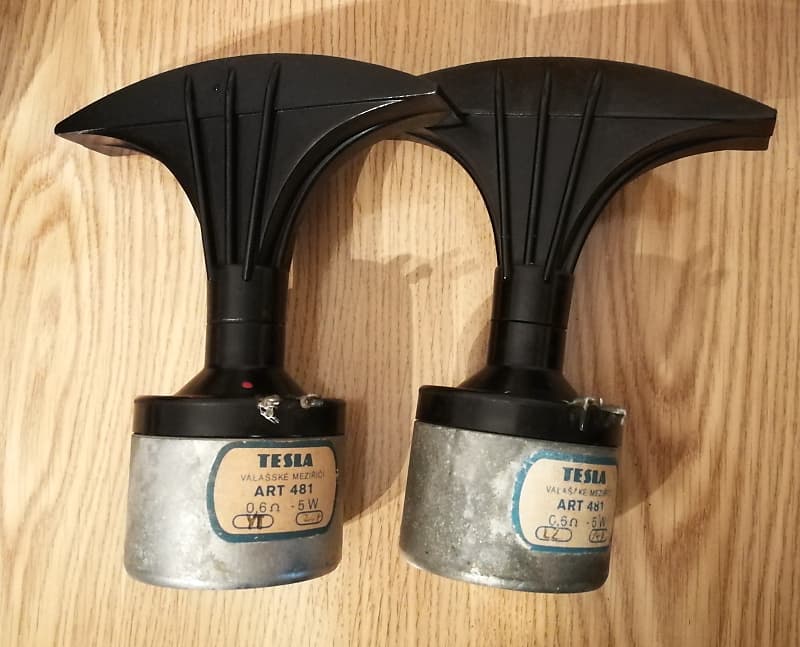Tesla ART481 Vintage AlNiCo Tweeters KLANGFILM KINO Cinema | Reverb