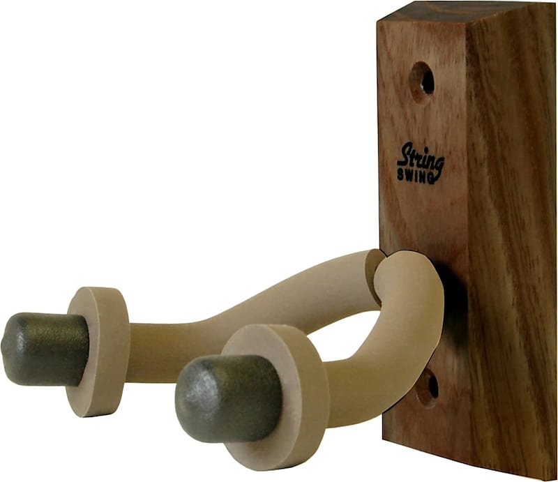String Swing Hardwood Home and Studio Guitar Hanger Black | Reverb