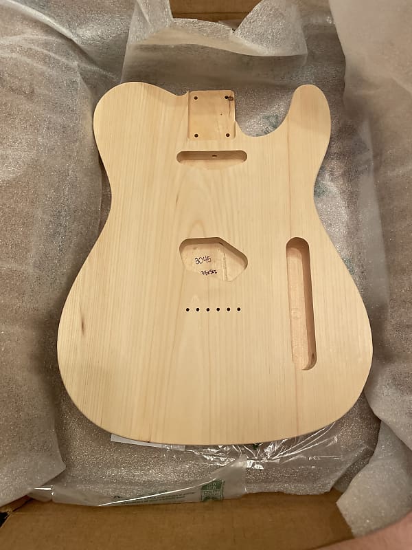 Spaltking Pine Telecaster Body unfinished | Reverb