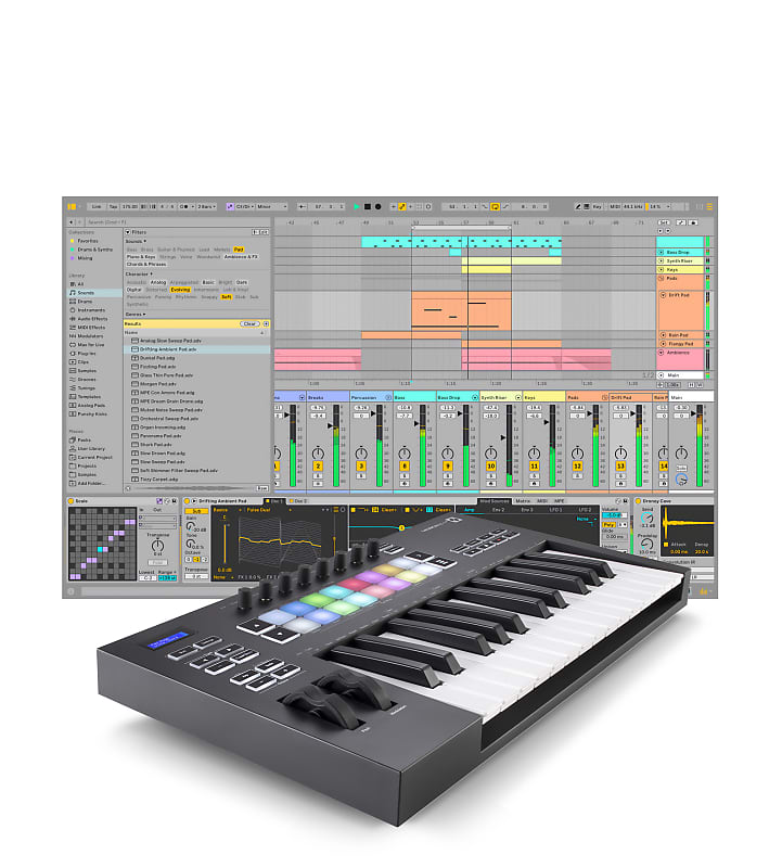 Ableton Live 12 Suite with Novation Launchkey 25 Mk3 | Reverb UK