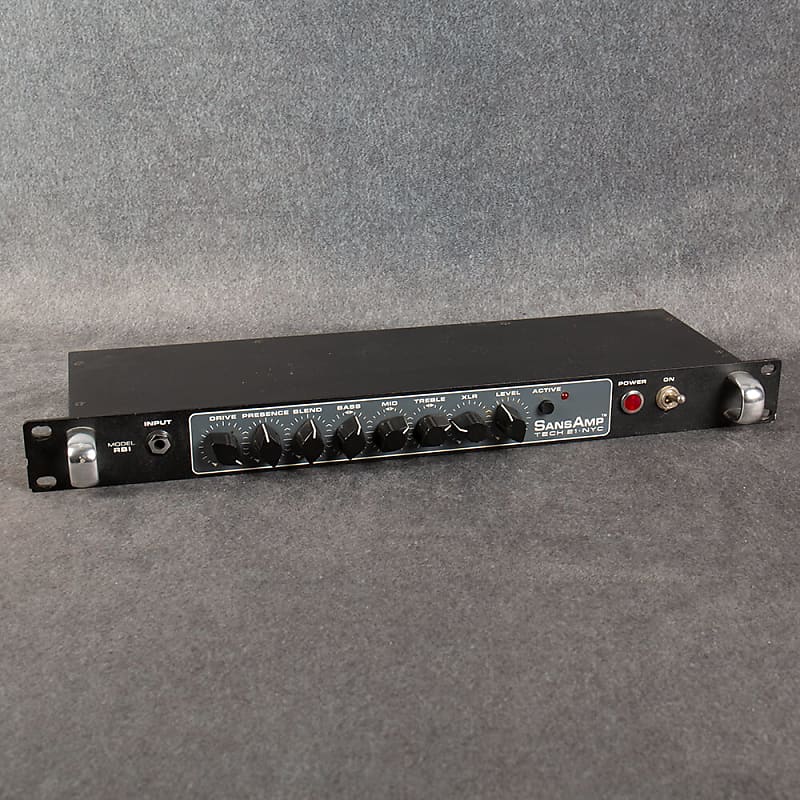 Tech 21 SansAmp RBI Rackmount Bass Preamp - 2nd Hand | Reverb