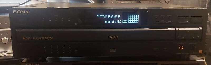 Sony Vintage Sony CDP-CA7ES CD Changer 80s | Reverb