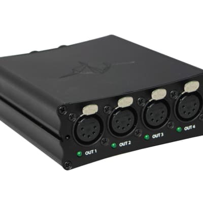 WorkPro LightShark LS-NODE 4 | Streaming RDM/DMX - 4 | Reverb