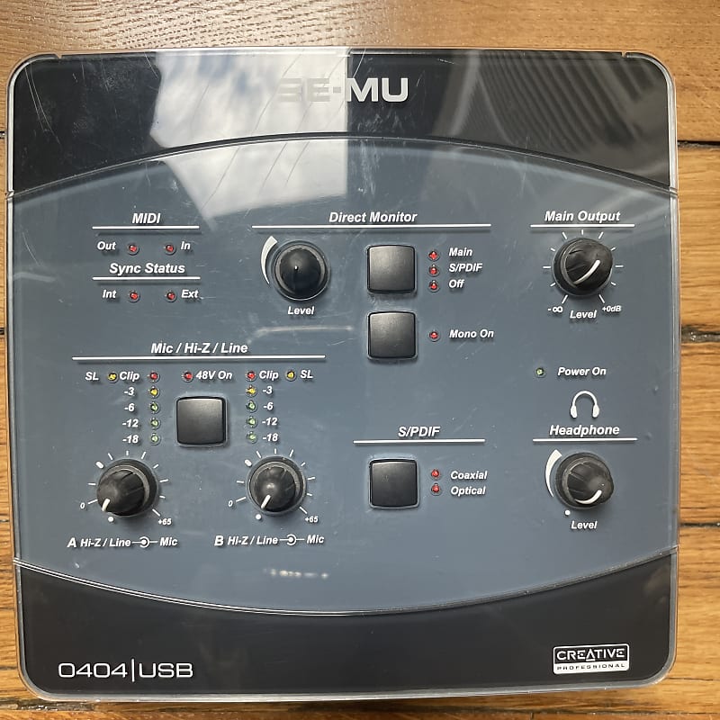 Creative professional E-mu 0404 usb | Reverb