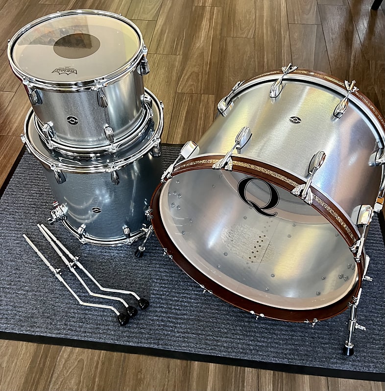 Q Drum Co. Galvanized Steel Drum Kit 9x13 16x16 16x22 2019 | Reverb
