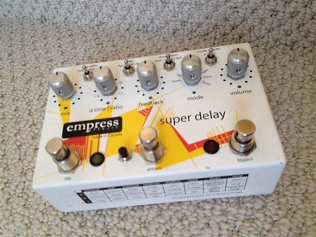 Empress Superdelay (super delay) | Reverb