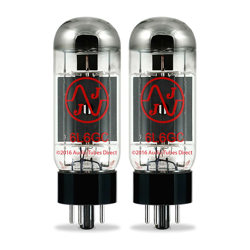 New Matched Pair JJ 6L6GC Amplifier Power Tubes | Reverb