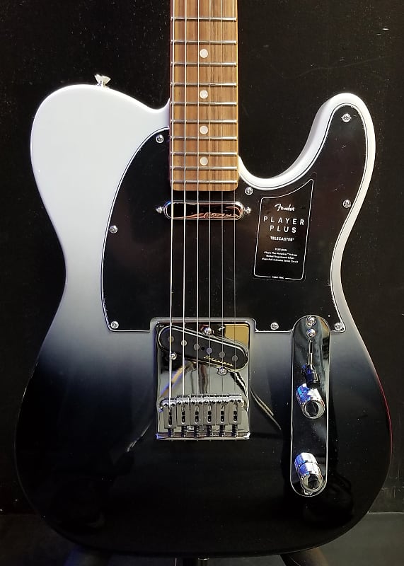 Fender Player Plus Telecaster Silver Smoke w/FREE | Reverb