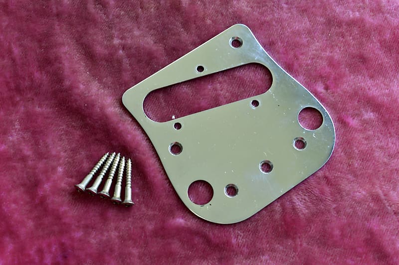 Vintage 1960's Fender Telecaster Bigsby B-5 Bridge Plate | Reverb