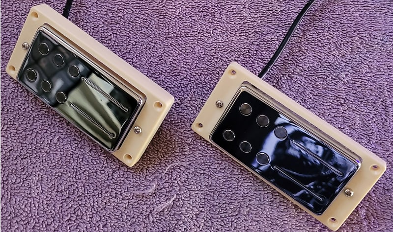 Railhammer Chisel Pickup Set Neck & Bridge - Chrome | Reverb