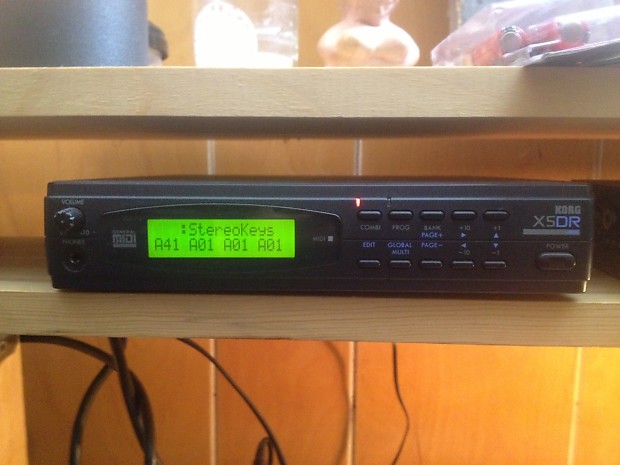 KORG X5DR rack synth | Reverb