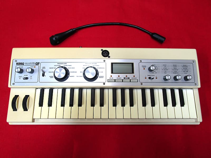 Korg microKorg XL BE Rare Limited Edition "Beige" Synthesizer | Reverb