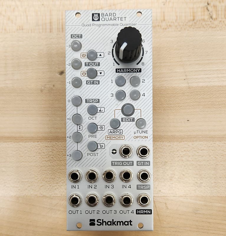 Shakmat Modular Bard Quartet Programmable Quad Quantizer - | Reverb
