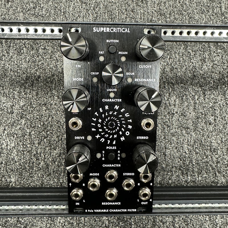 Supercritical Synthesizers Neutron Flux Filter - Black | Reverb