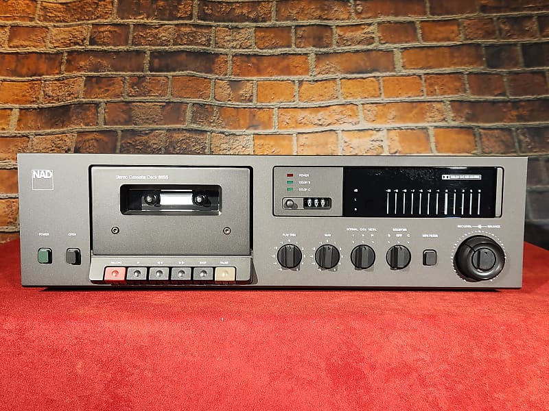 Non-Functioning NAD 6155 Stereo Cassette Deck | Reverb
