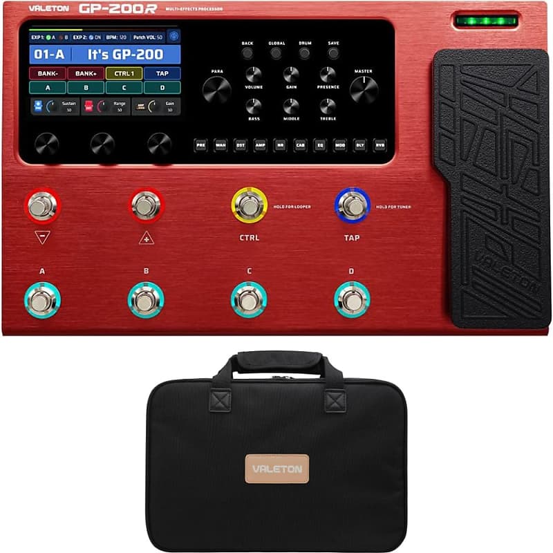 Valeton GP-200R Multi-Effects Processor + Gig Bag bundle | Reverb