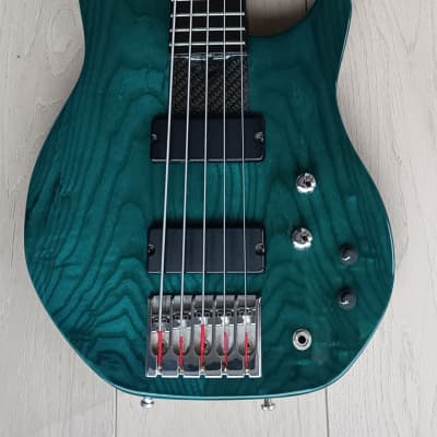 Status Graphite S1 Deluxe, 2004, Teal Muse-Chris | Reverb Australia