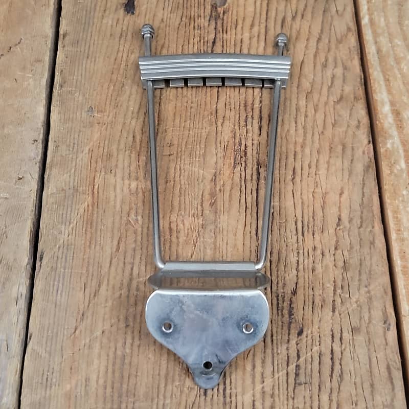 Kay Long Trapeze Tailpiece Nickel Harmony or Regal 1940s | Reverb